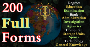 200+ Most Important Full Forms List - General Knowledge - Improvvi.com